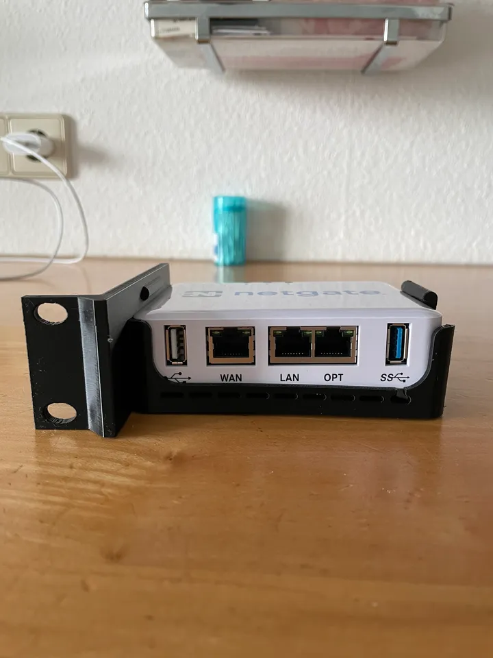 PfSense 1100 Rack Mount by Lukibro | Download free STL model ...
