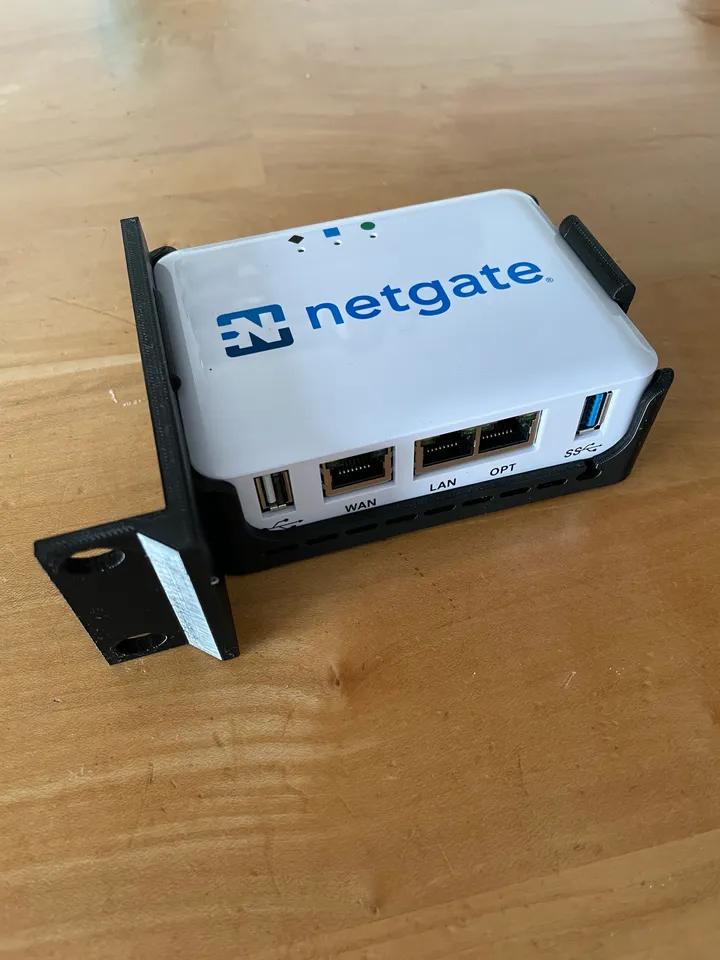 PfSense 1100 Rack Mount by Lukibro | Download free STL model ...