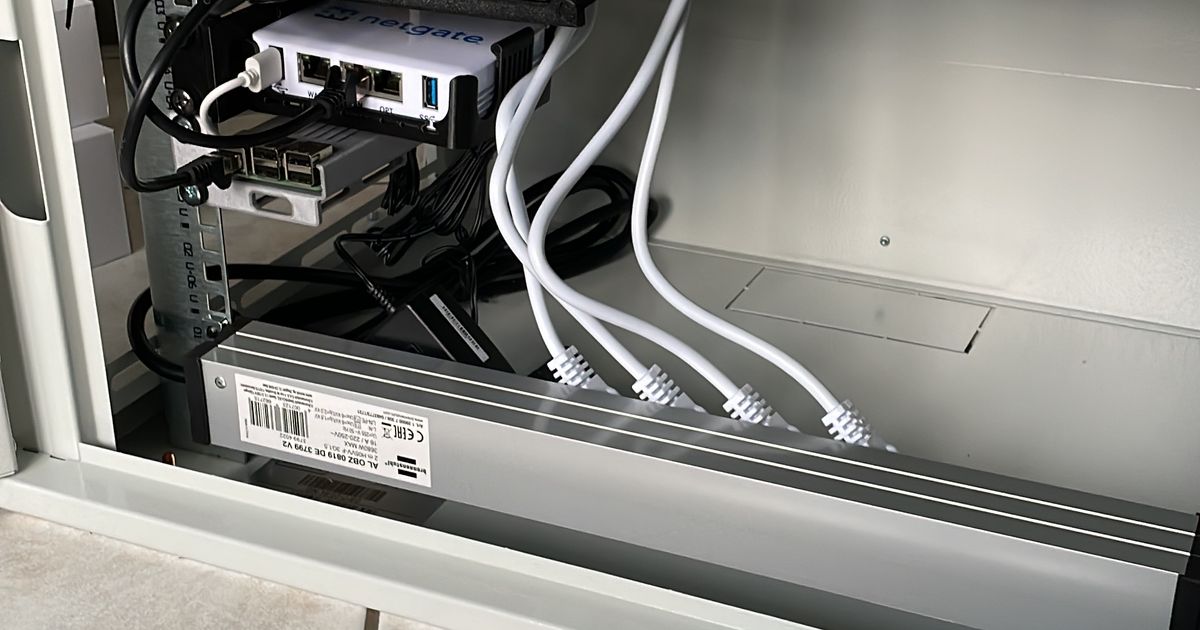 PfSense 1100 Rack Mount by Lukibro | Download free STL model ...