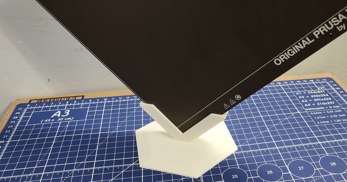 Diagonal Stands for 1-3 Print Sheets - Very stable, Tiny footprint by ...