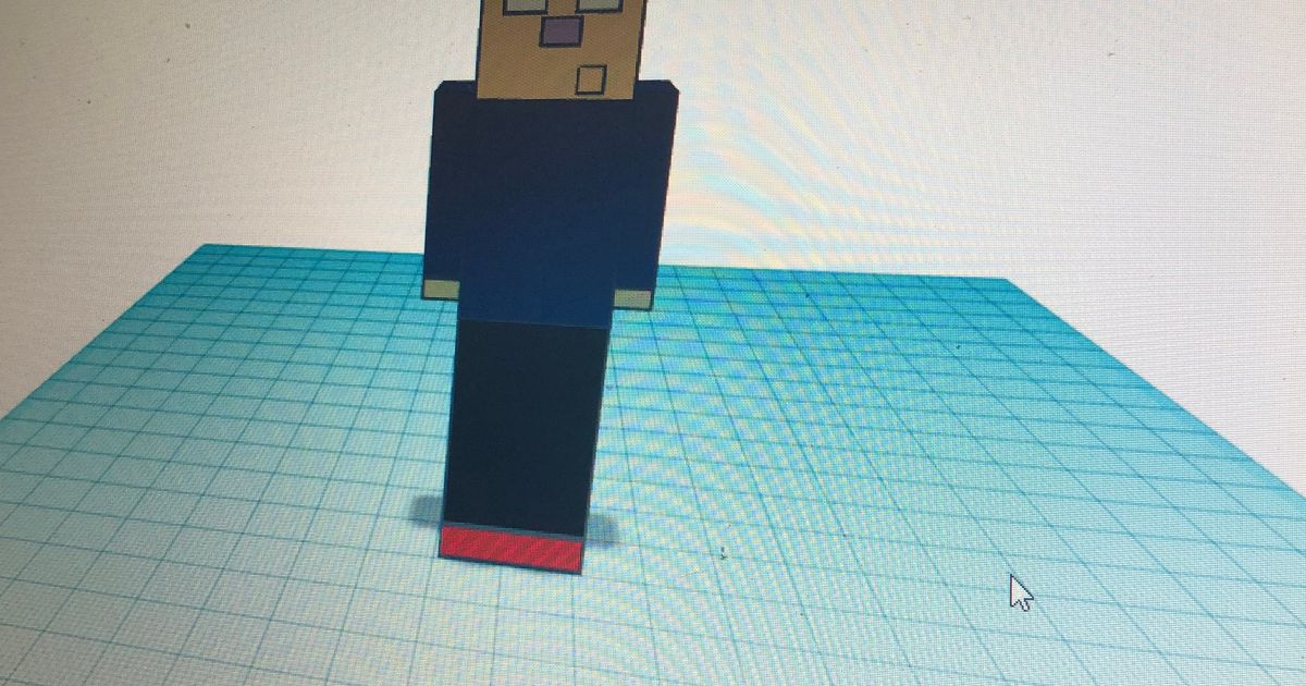Blocky Person by SharkExpert100 | Download free STL model | Printables.com