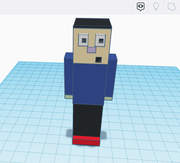 Blocky Person by Simpleprints600 | Download free STL model | Printables.com