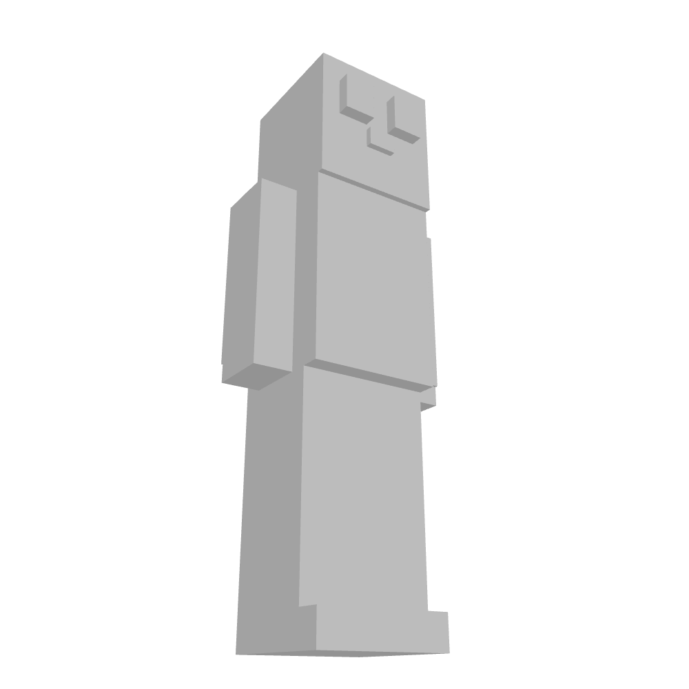 Blocky Person by SimplePrints | Download free STL model | Printables.com