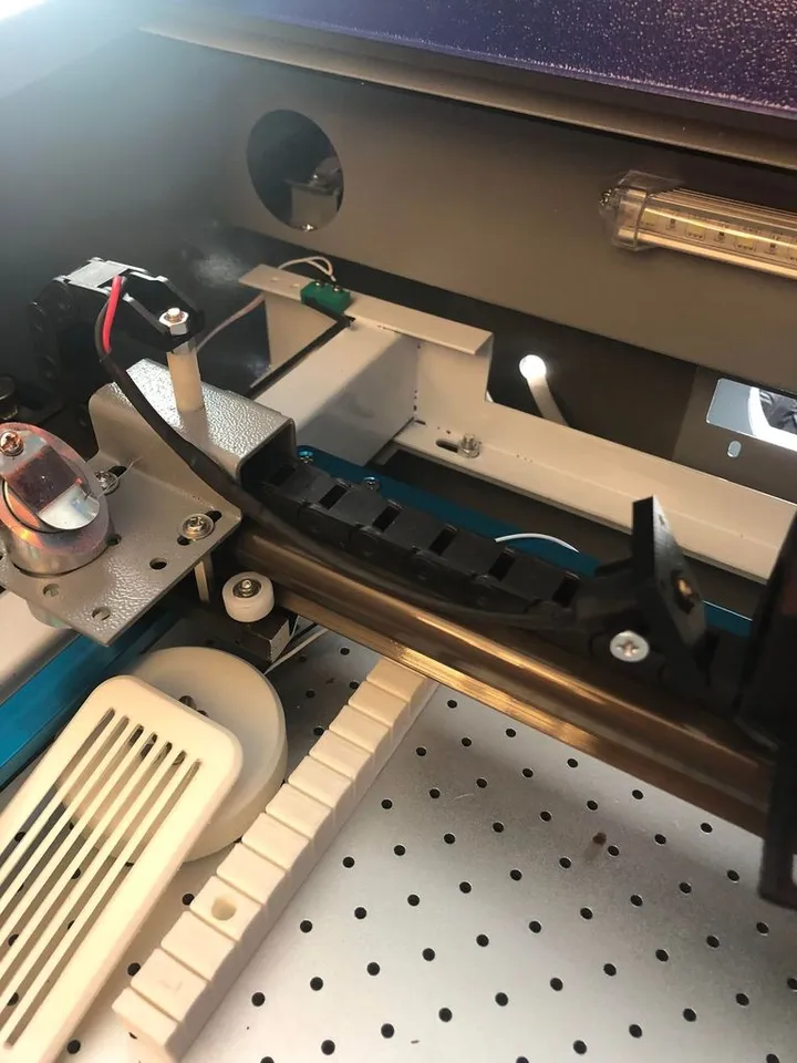 k40 beam combiner laser holder remix by Matt Flanigan | Download free ...