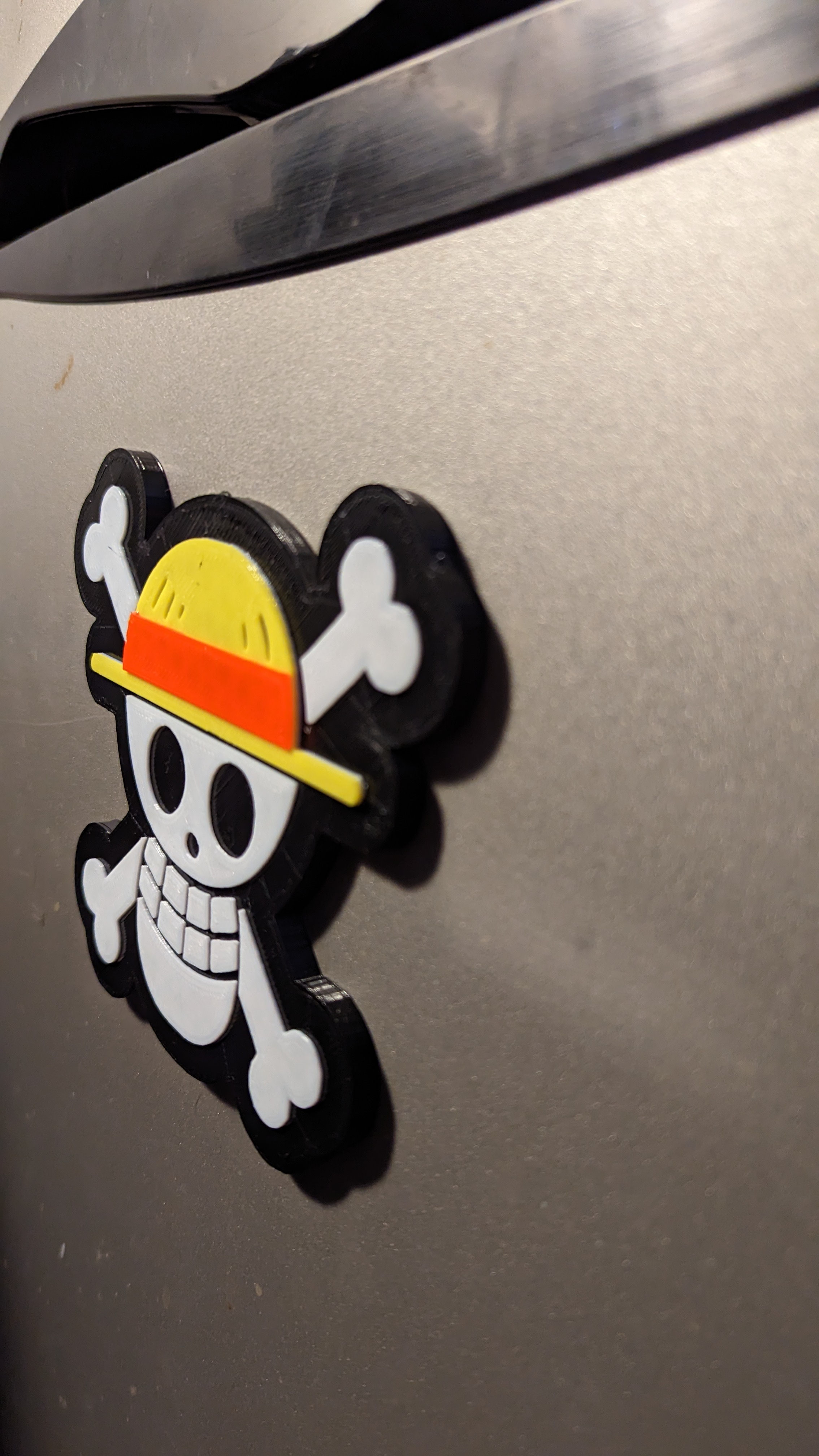 Straw Hat Pirates Logo Magnet- One Piece by jmweyh1 | Download free STL ...