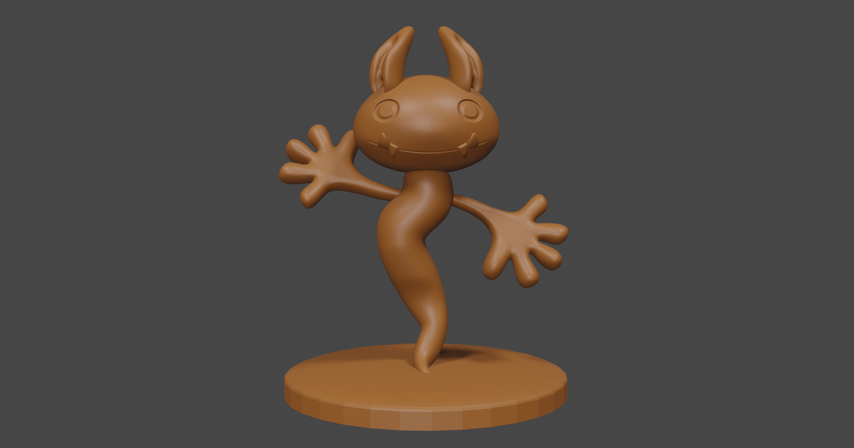 Ni No Kuni inspired, Boogly-Boo, Tabletop DnD miniature by ...
