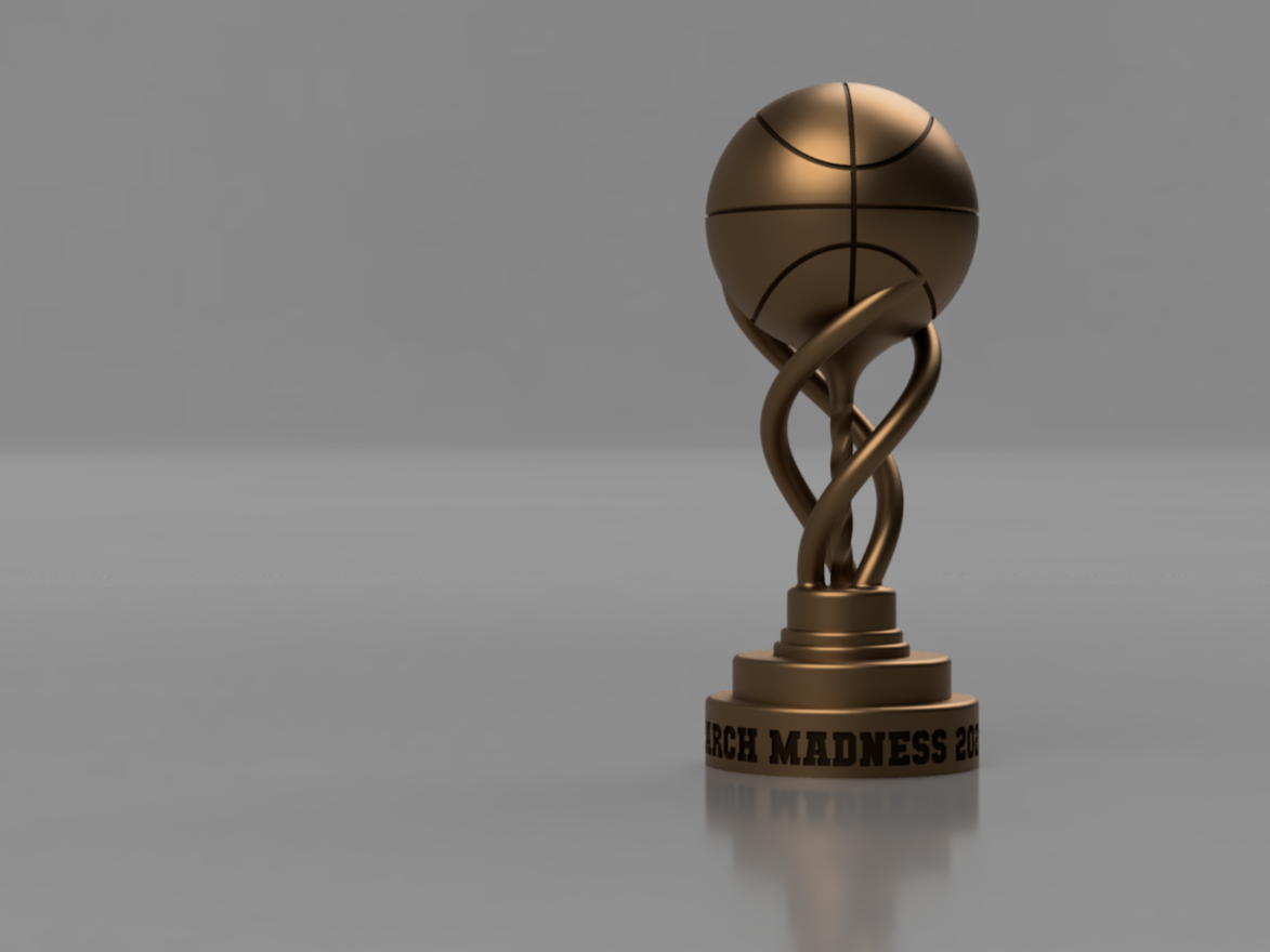 Basketball Trophy / March Madness by Splemsby | Download free STL model ...