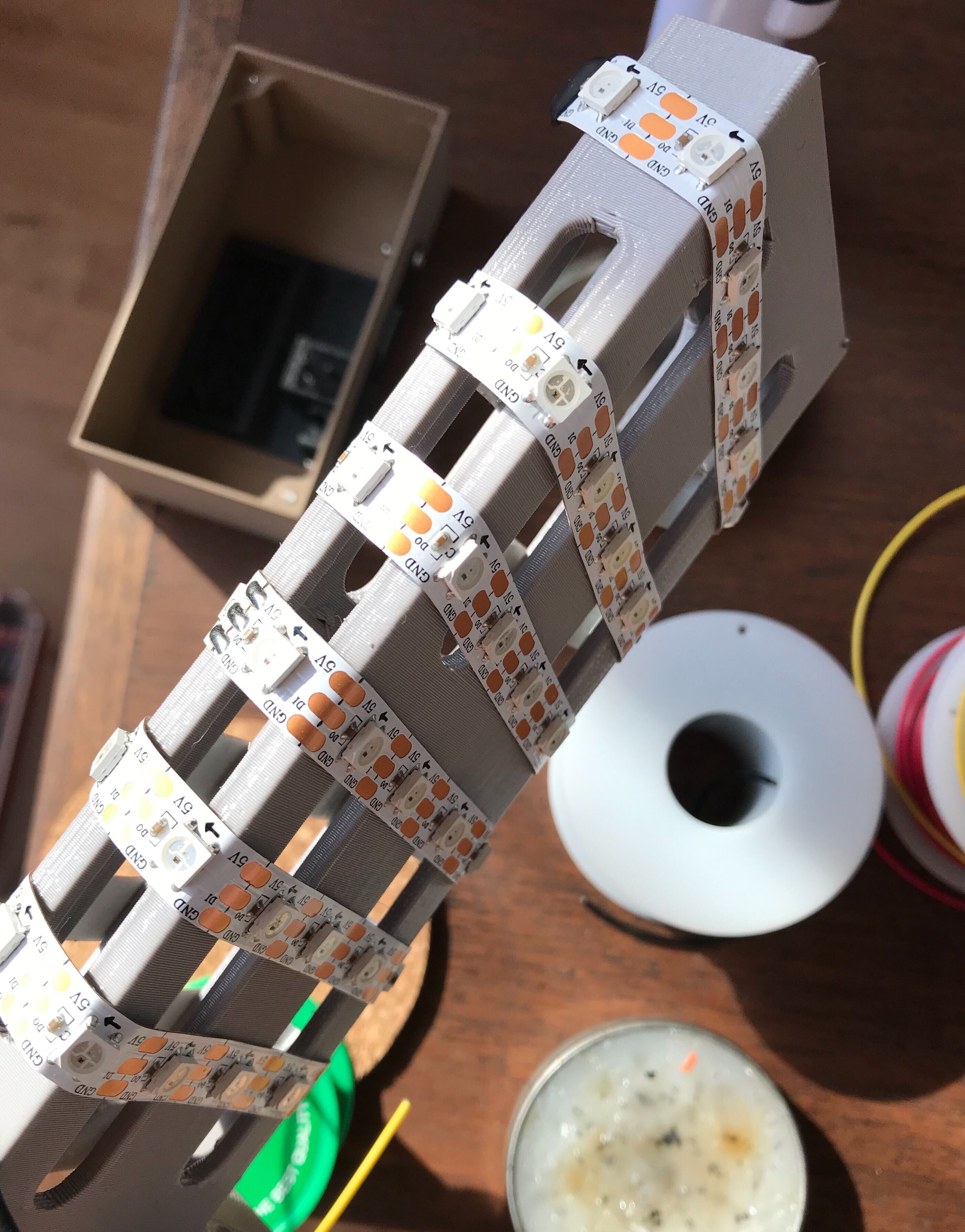 LED RGB Lamp by Lišák | Download free STL model | Printables.com