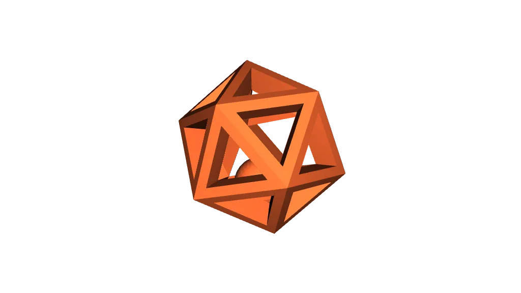 Rattling Impossible D20 Cat Toy (Print in Place) by markury | Download ...