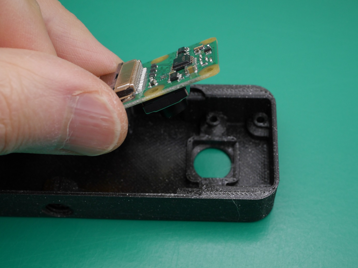 Ultra small Pi Zero Case with Pi Camera V3 Module for Tripod. by rin ...