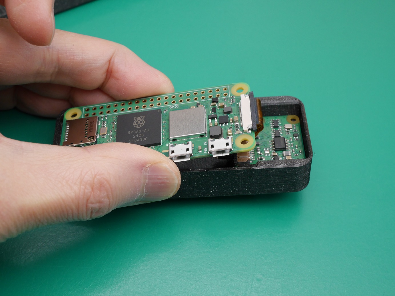 Ultra small Pi Zero Case with Pi Camera V3 Module for Tripod. by rin ...