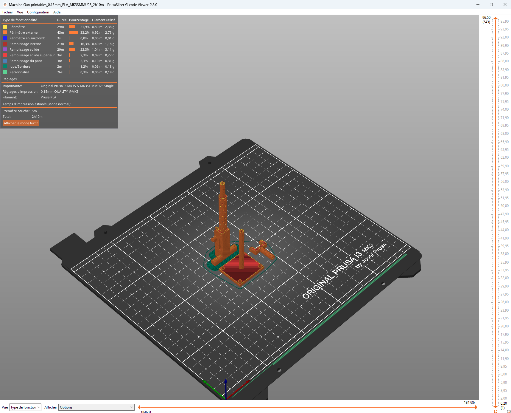 mAx Team machine gun Upgrade for 3D SETS Model 14 (Max Team) by mbe075 ...