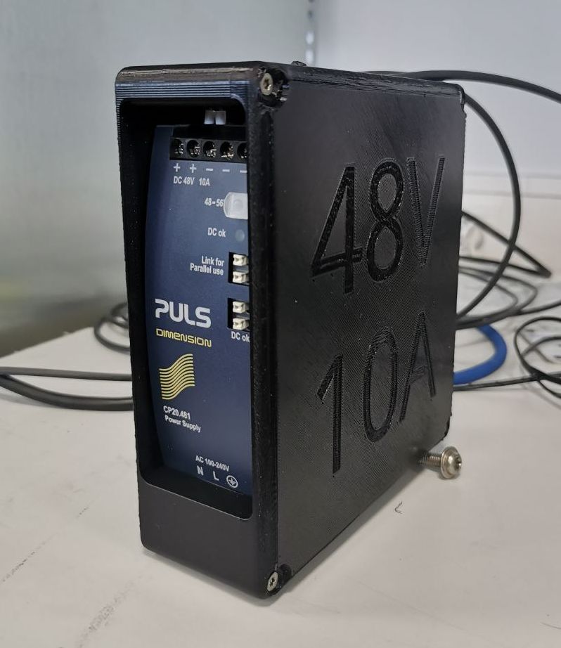Housing for Puls Power Supply 48V 10A CP20.481 Enclosure Case by sternli27 | Download free STL ...
