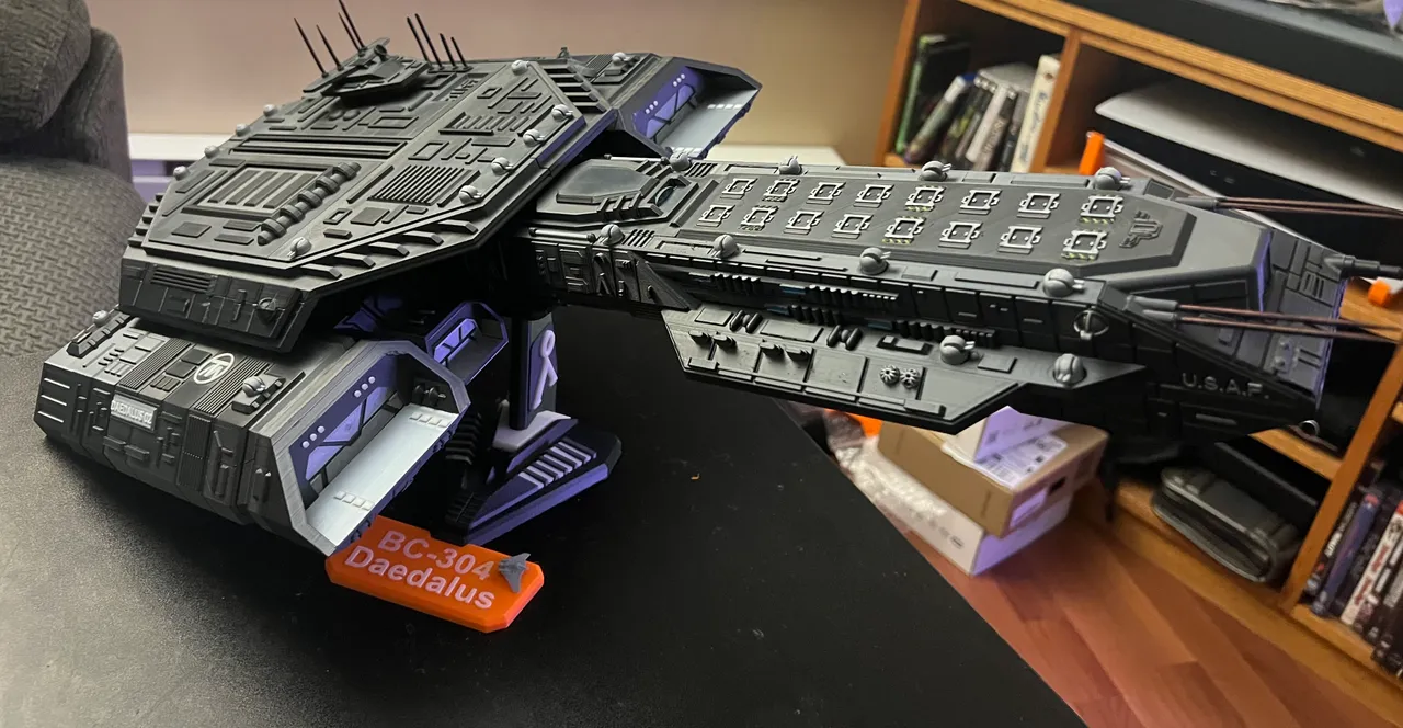 Stargate BC-304 Daedalus stand and interface adapter plate for the MK2 ...