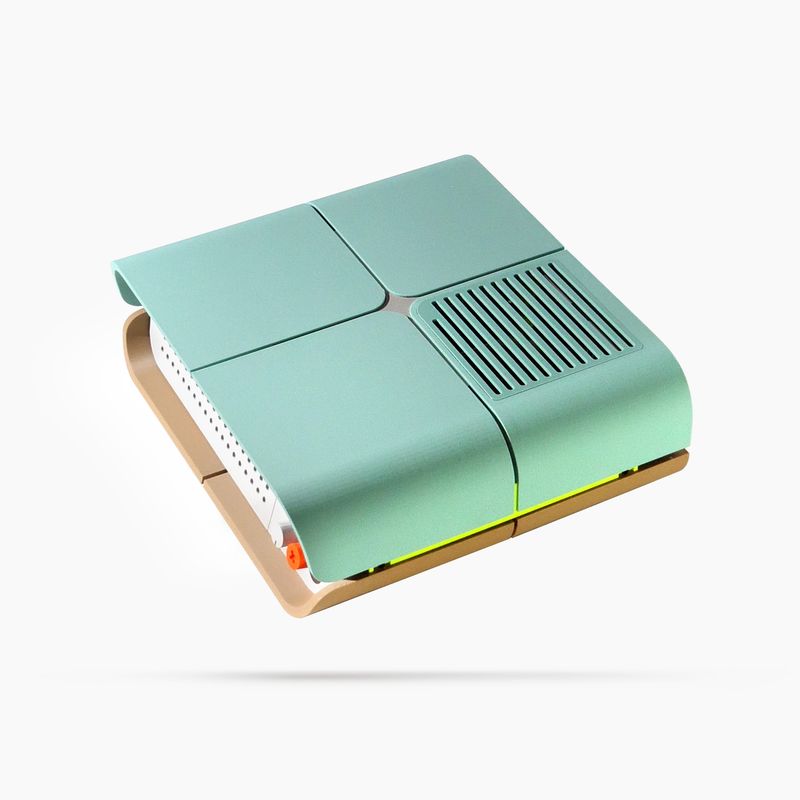 MK02 horizontal 3D-printable mini-ITX computer case by Makeyo ...
