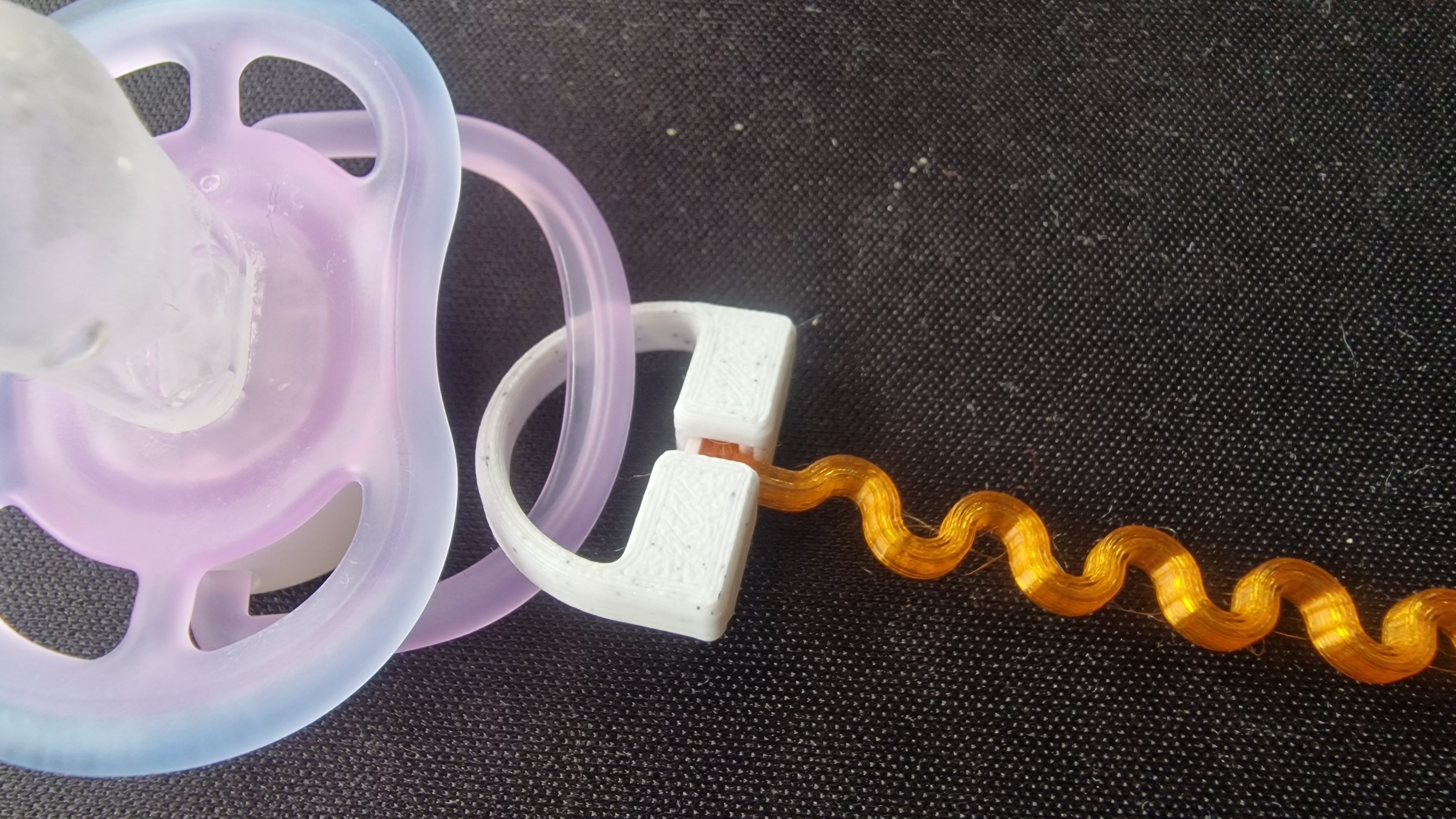 Baby pacifier clip strap by CTX | Download free STL model | Printables.com
