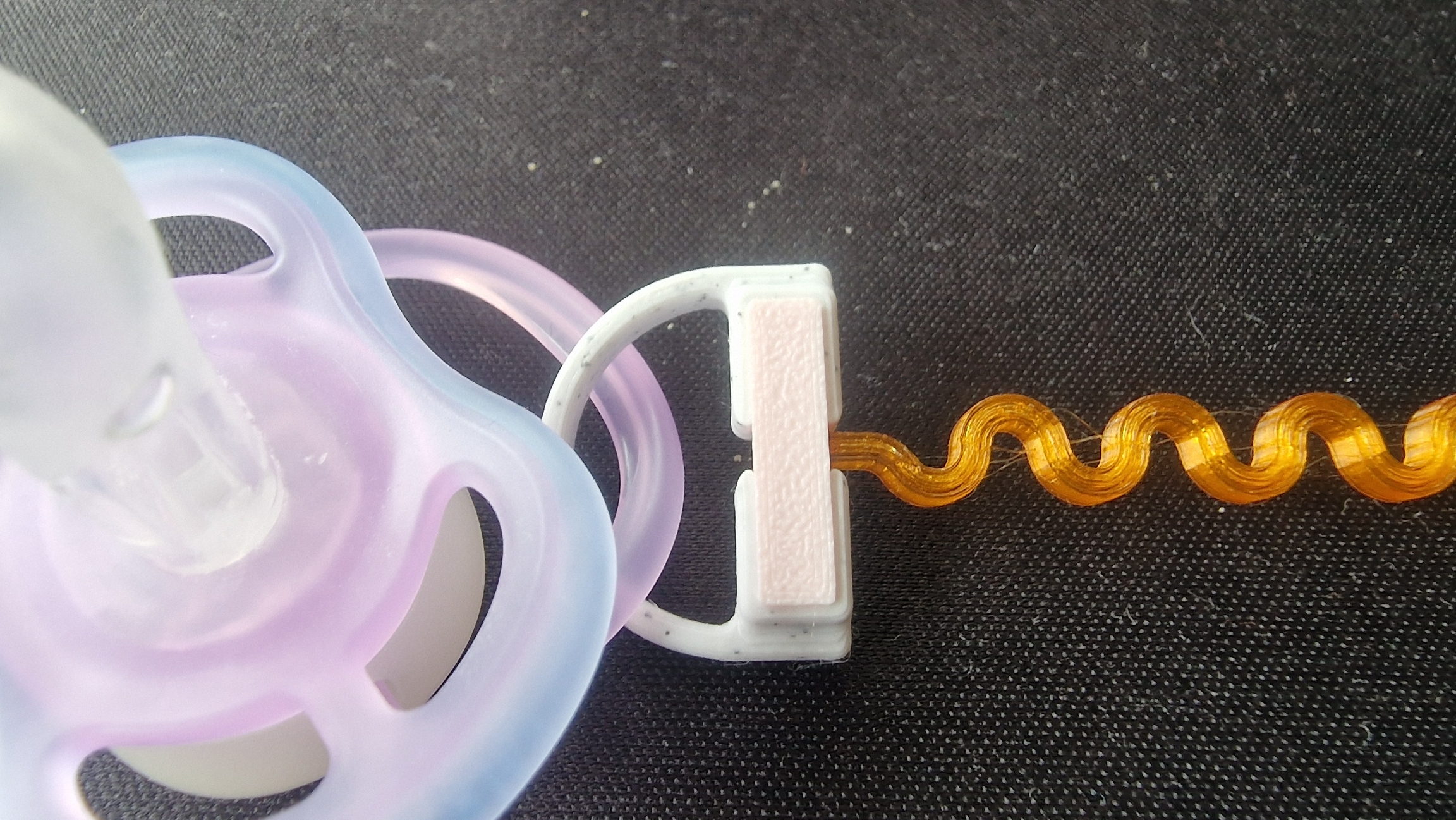 Baby pacifier clip strap by CTX | Download free STL model | Printables.com