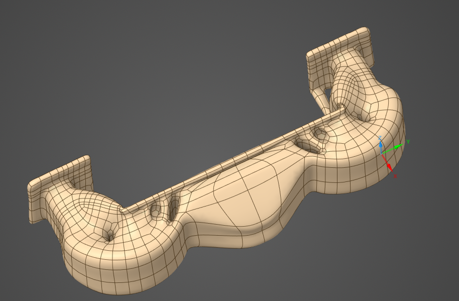 Topologically Optimized Drawer Handle by Burak Sivri | Download free ...