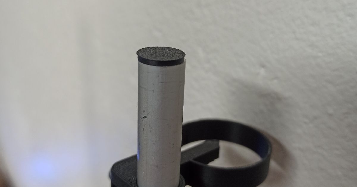 Rod Pin Round for 12mm Tube by drücker | Download free STL model ...