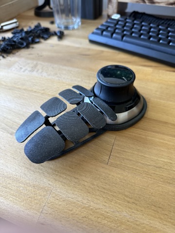 Ergonomic SpaceMouse Wrist Rest w/ Flexible 'Exoskeleton' (V2) by TaisT ...