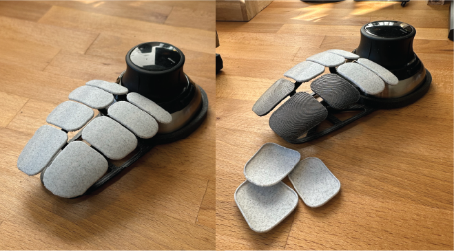 Ergonomic SpaceMouse Wrist Rest w/ Flexible 'Exoskeleton' (V2) by TaisT ...