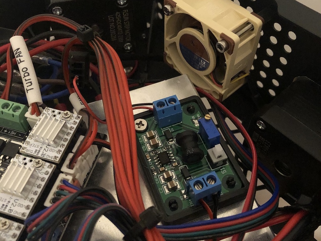 Voltage convertor base for Flsun Q5 12v fan upgrade by Oleksii ...