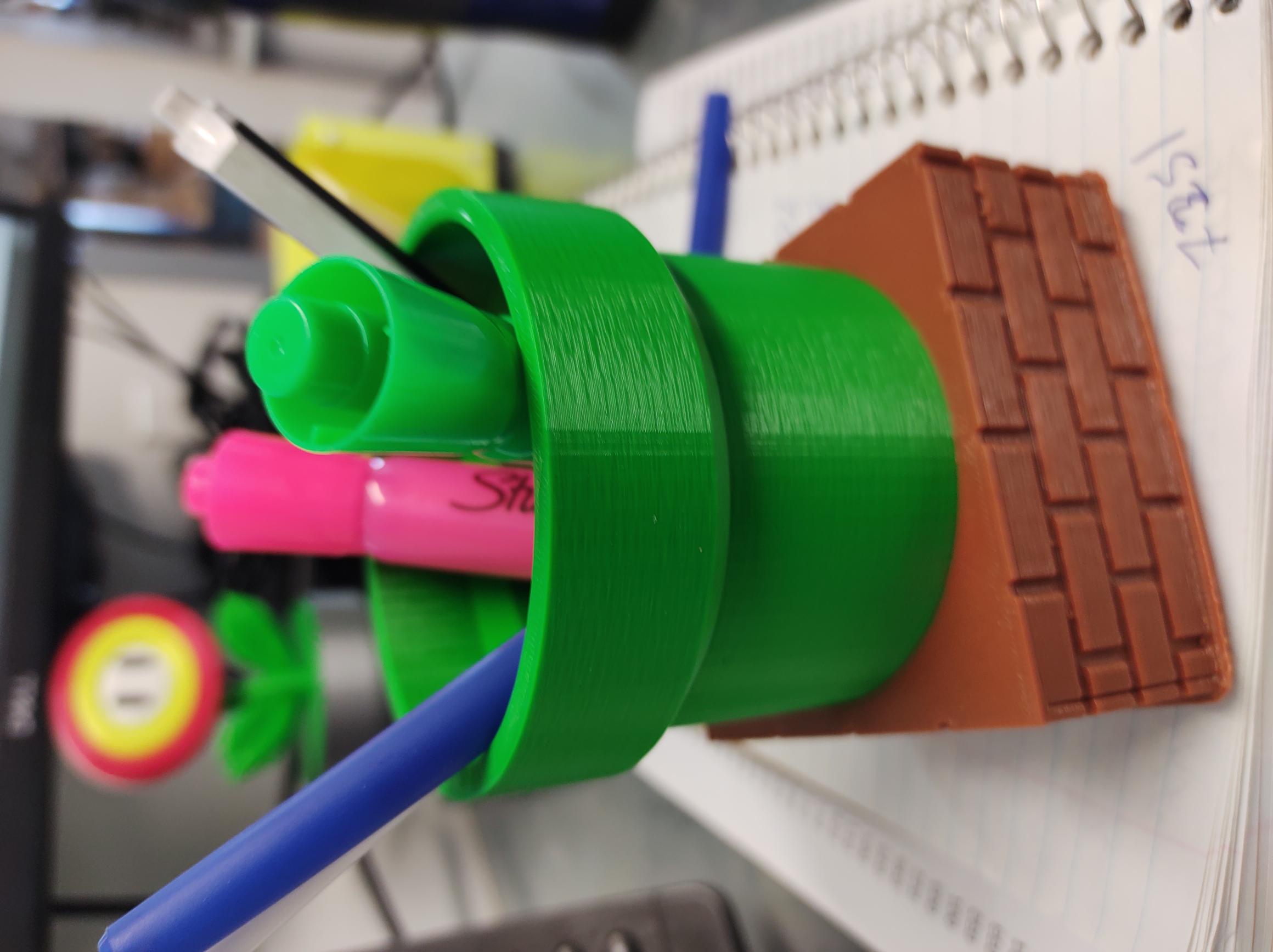 Super Mario Tube Pen Holder by Yves1024 | Download free STL model ...