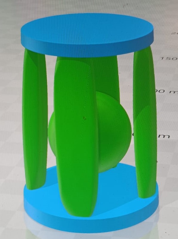 Cat toy with Ball by baminon | Download free STL model | Printables.com