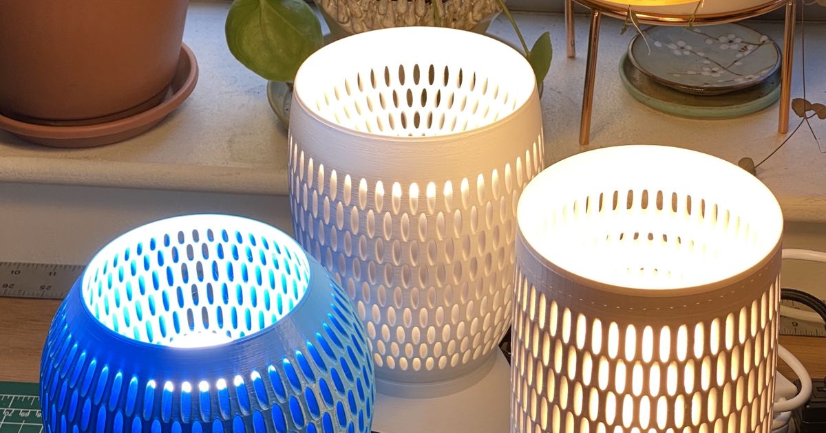 Parametric Lamp by Alec P | Download free STL model | Printables.com