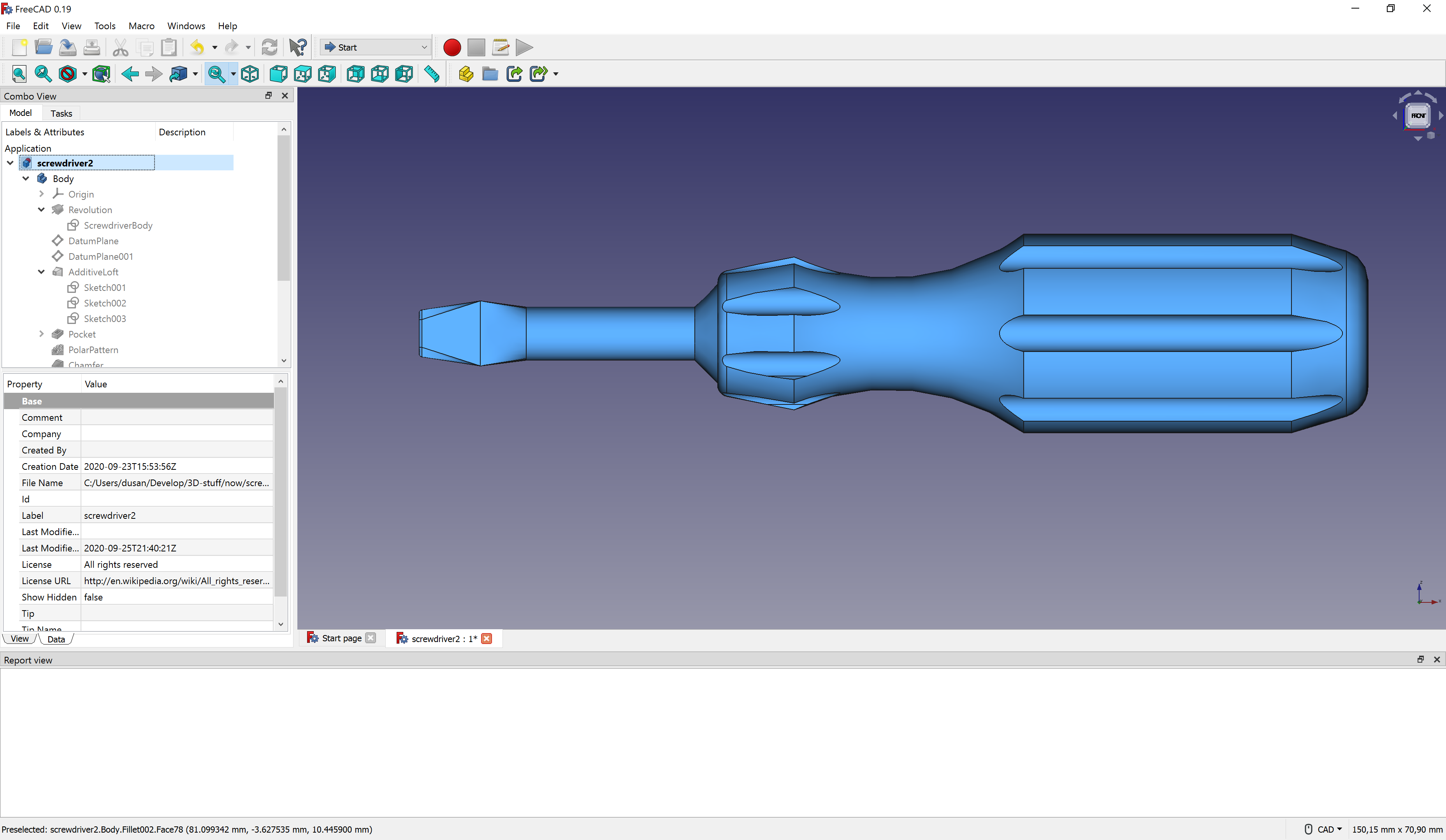 Toy Screwdriver by Dušan Saiko | Download free STL model | Printables.com
