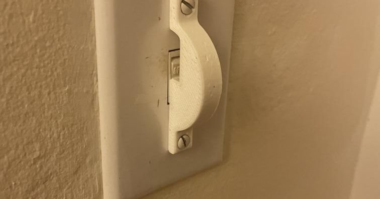 Light switch guard cover for toggle switches by yihchun | Download free ...