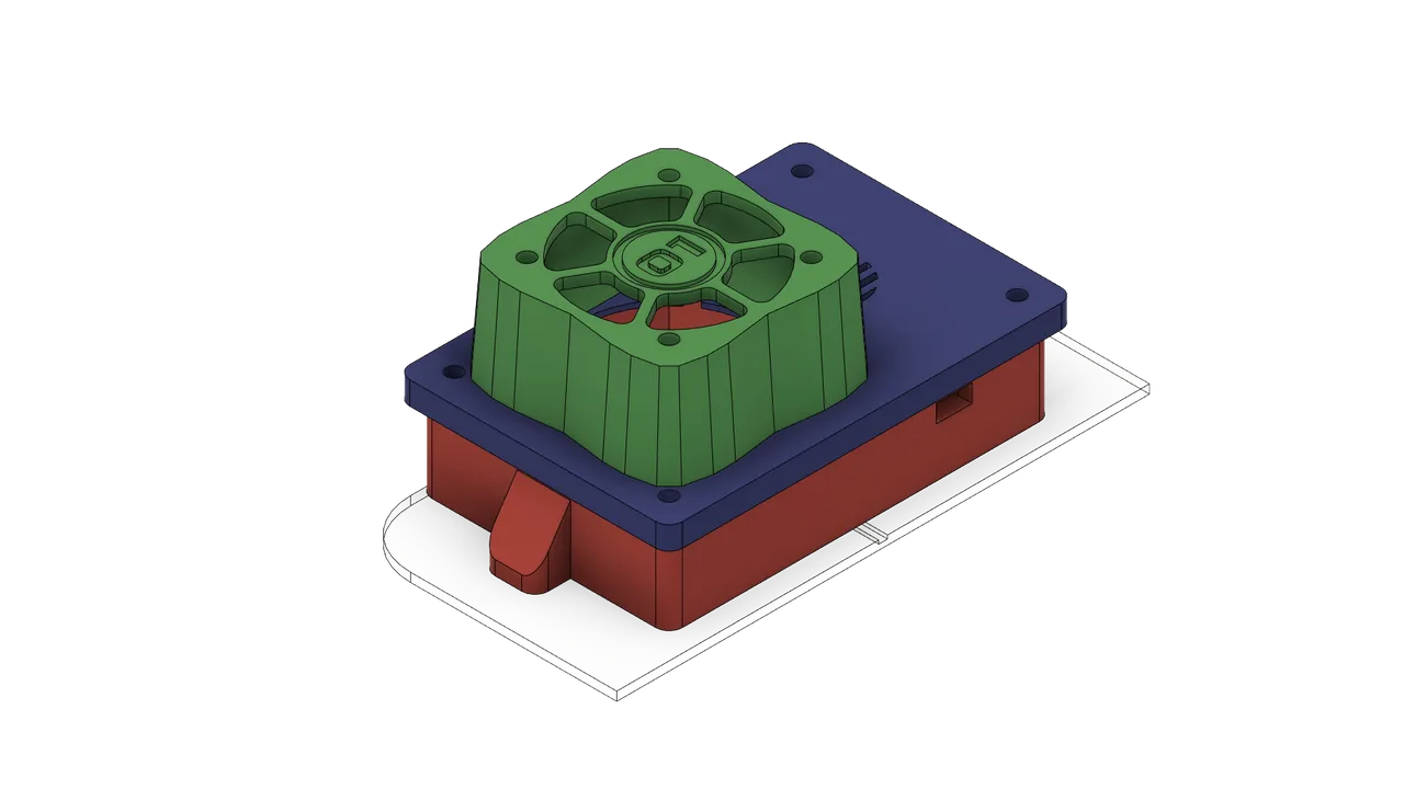 Voron Zero Top Hat Exhaust (Temp Controlled Fan) by Byte Insight ...