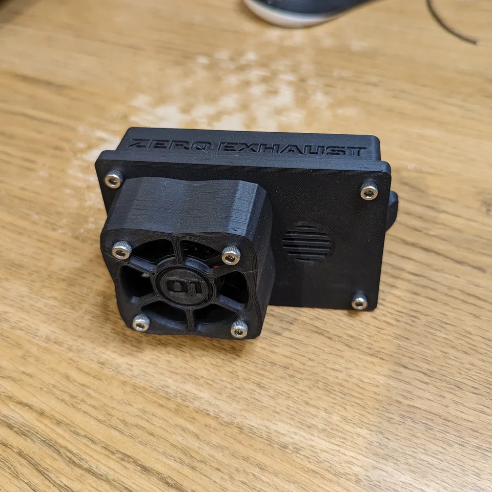Voron Zero Top Hat Exhaust (Temp Controlled Fan) by Byte Insight ...