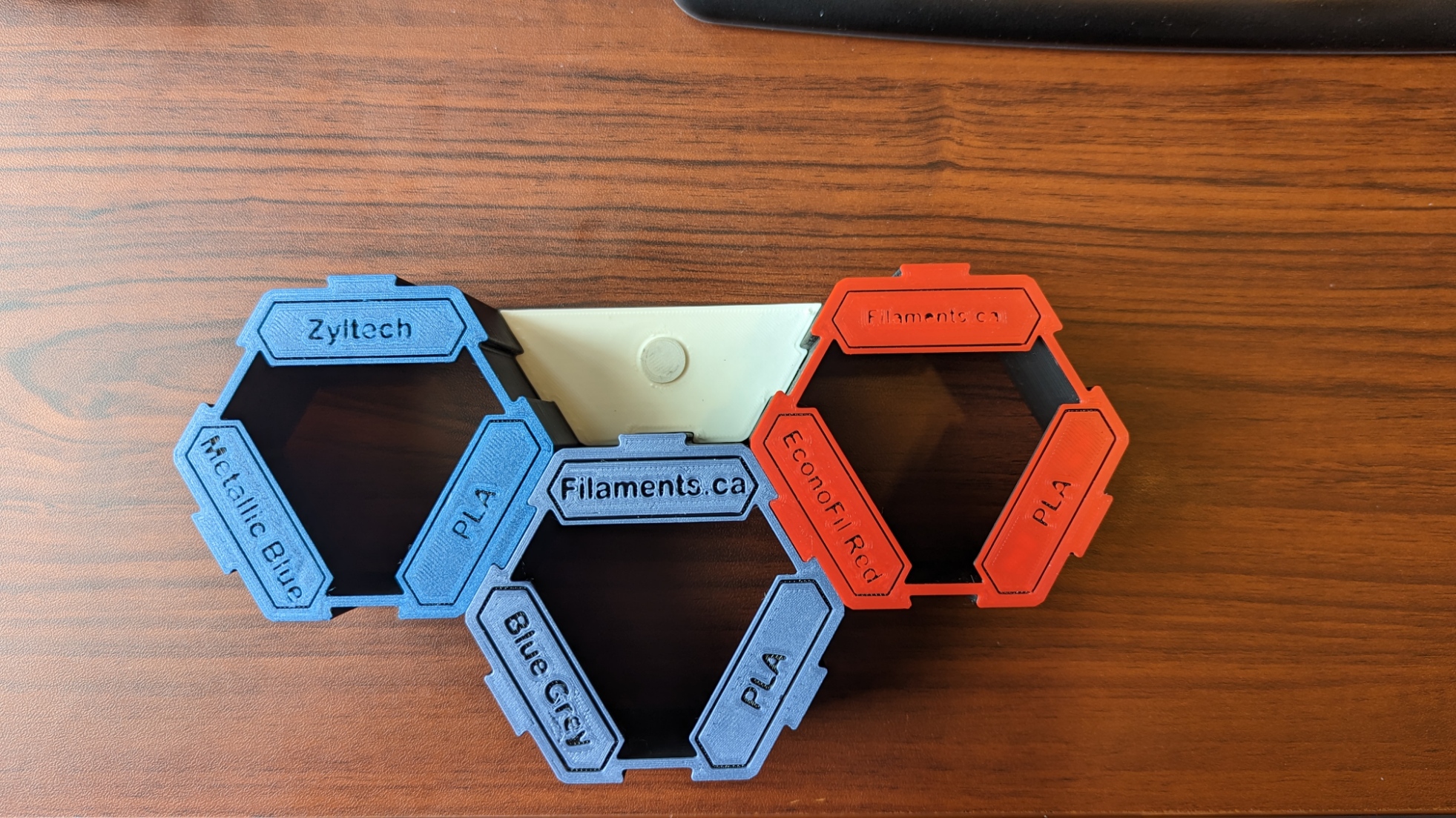 Hex Shelf Wall Hanger by muldaddy | Download free STL model ...