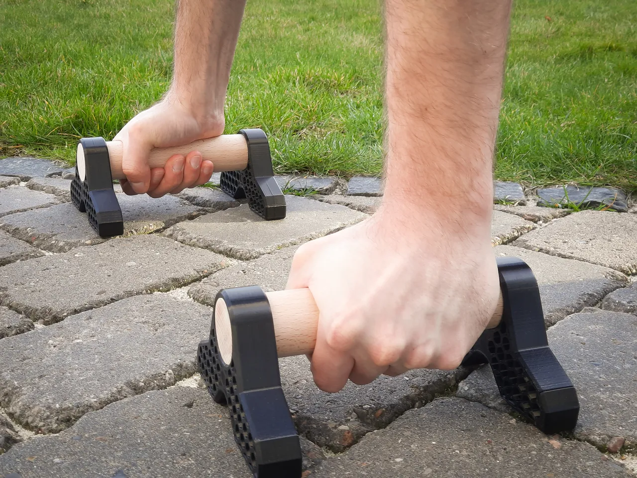 CP-1 - 3d printed parallettes by tz_machine | Download free STL model ...
