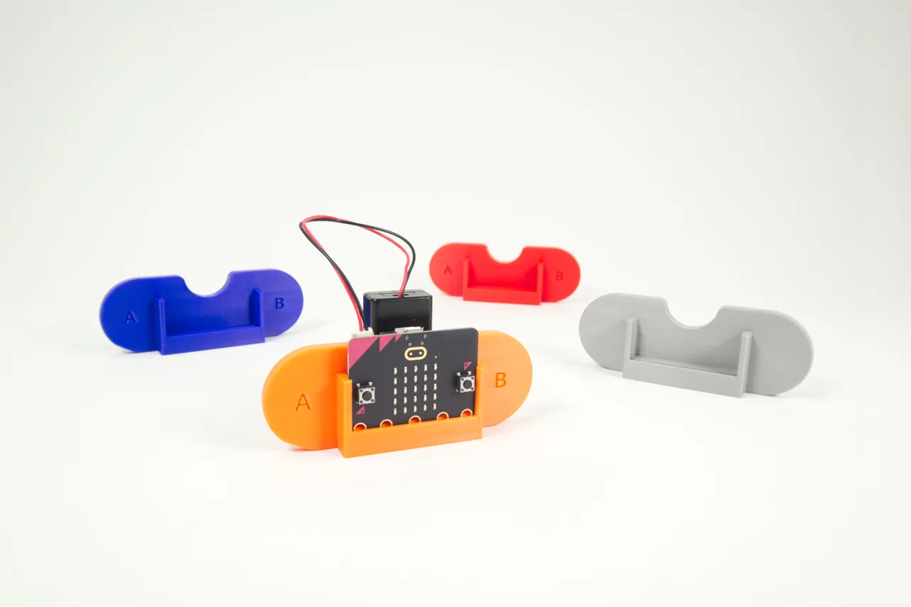 micro:bit Holder by BrownDogGadgets | Download free STL model ...