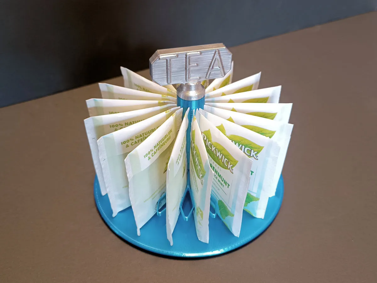 Tea étagère (Tea stand) by Wim V | Download free STL model | Printables.com