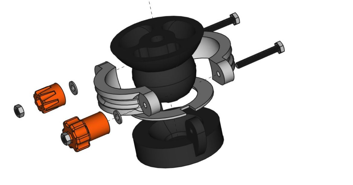 Head Leveling Base by Axiongr | Download free STL model | Printables.com