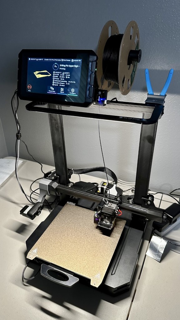 Creality Sonic Pad Mount for Ender 3 S1 / Pro by eP3d | Download free STL model | Printables.com