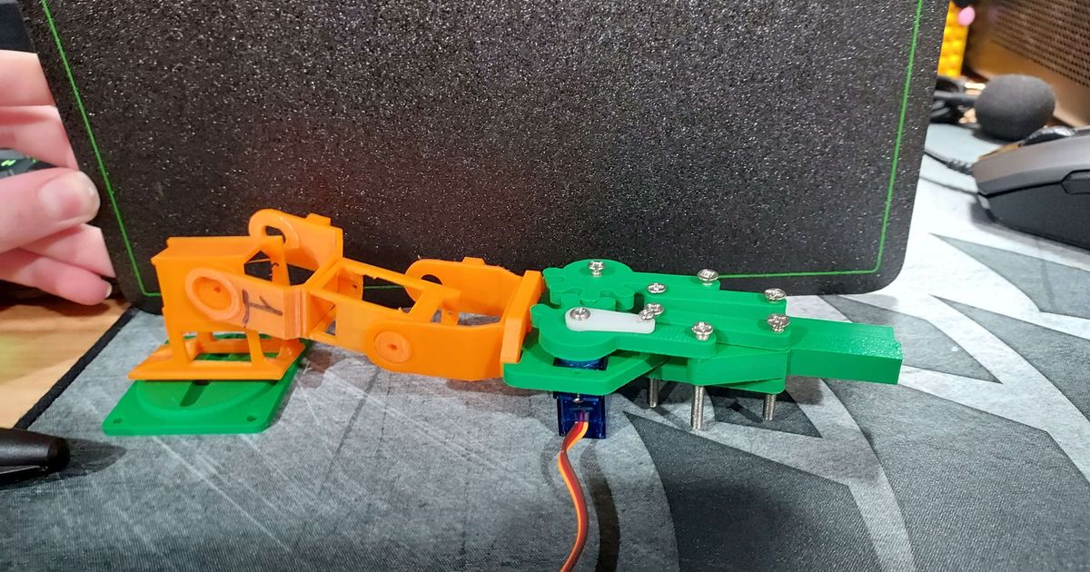 9g Servo Arm by Mint | Download free STL model | Printables.com