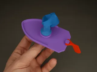 Balloon Boat - easy and fast inflate by uhltimate | Download free STL ...