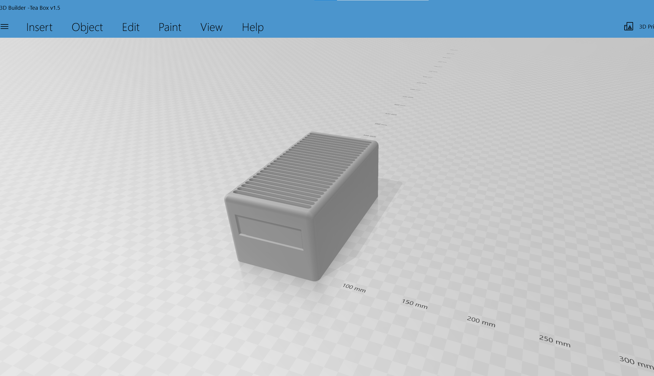 Box Style tea organizer with nameplates by 3dnoob | Download free STL ...
