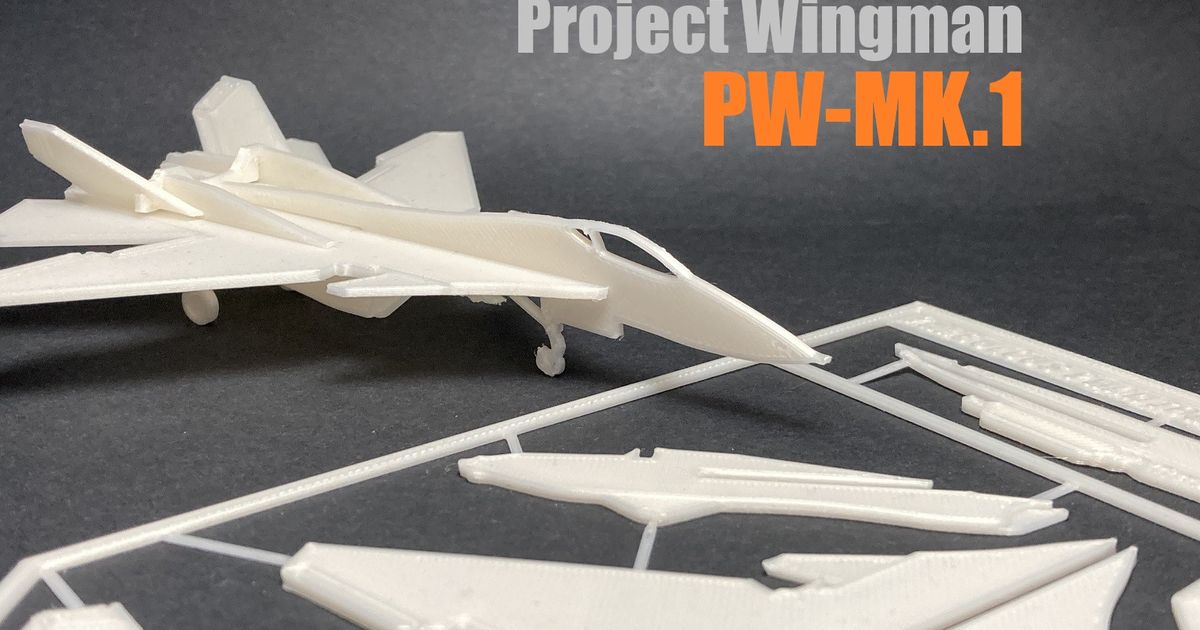 Project Wingman Mk.1 Kit Card by PhabulousPhantom | Download free STL ...