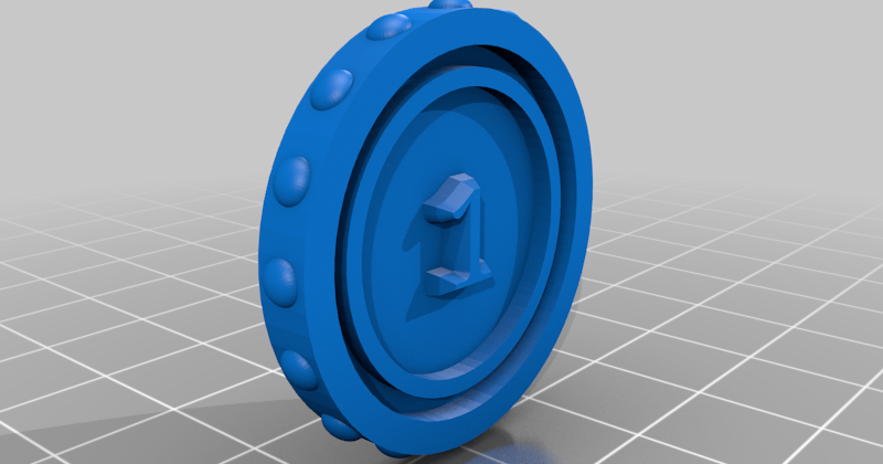 Coins for Games by Cory | Download free STL model | Printables.com