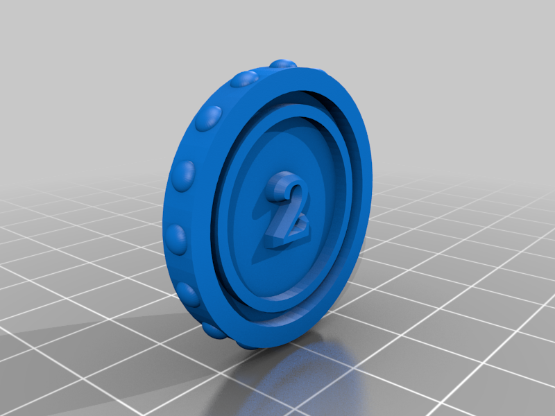 Coins for Games by Cory | Download free STL model | Printables.com