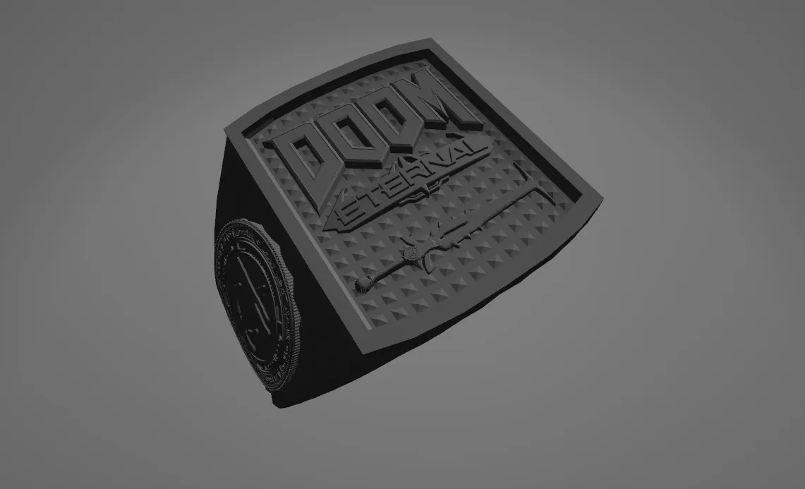 Doom Eternal Signet Ring by RaistlinJ | Download free STL model ...