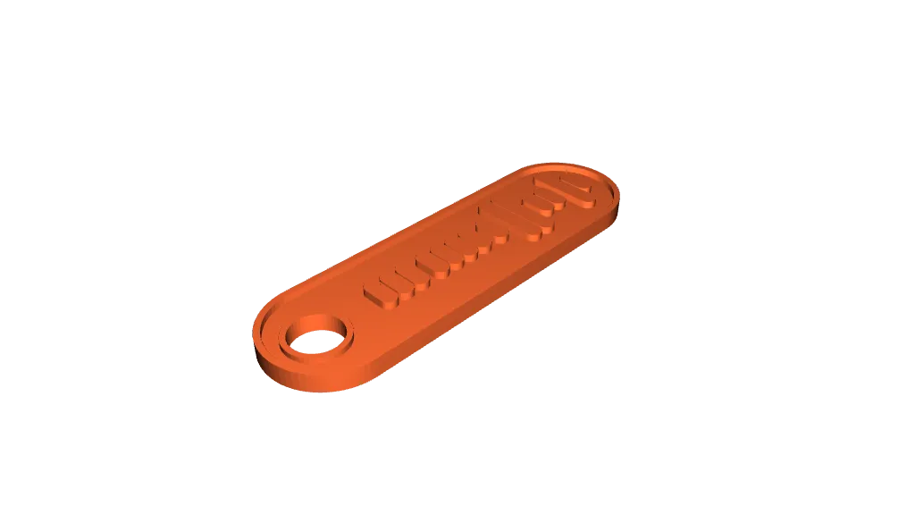 Morse Code Keychain by Black Jack | Download free STL model ...