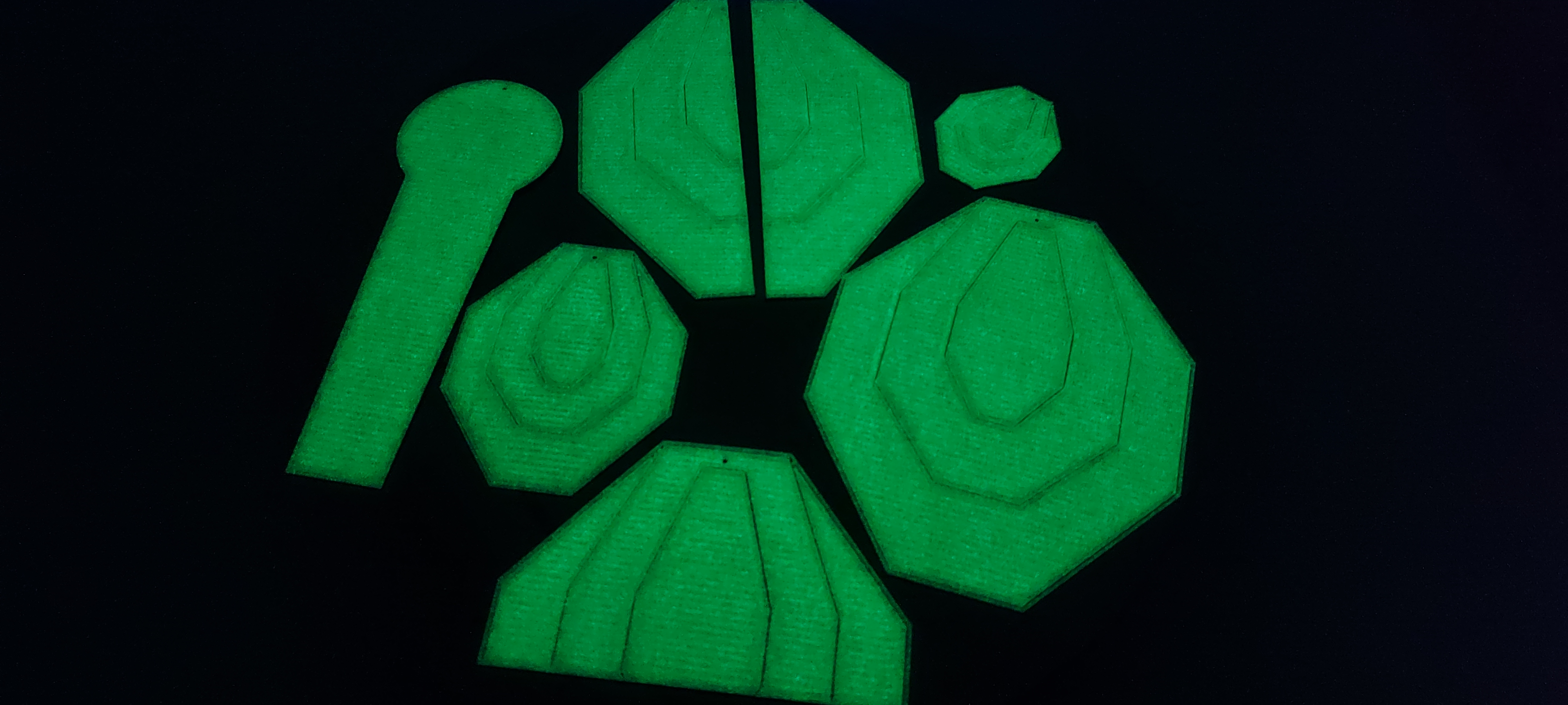 GLOW in DARK CLASSIC IPSC DRY-FIRE TARGET by Nikola | Download free STL ...