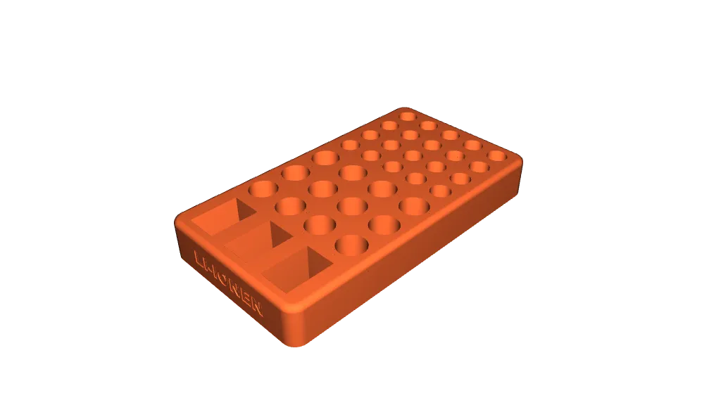 Battery holder by Andy | Download free STL model | Printables.com