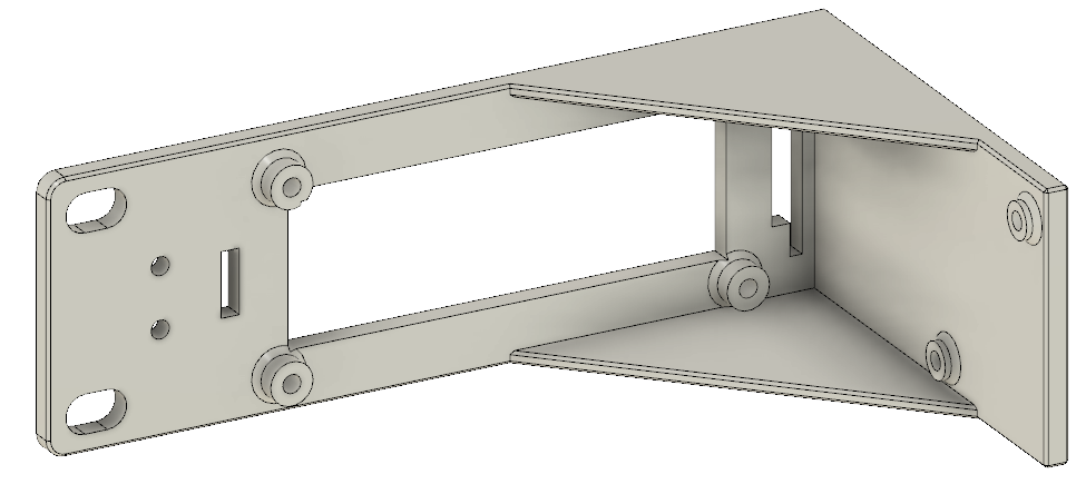 Rack Environment Monitoring Bracket by mikrom | Download free STL model ...